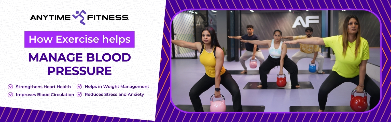 How Exercise Helps Manage Blood Pressure - Anytime Fitness